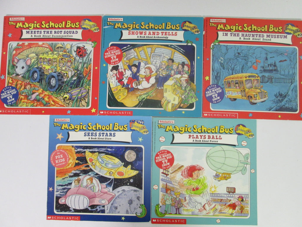 Magic School Bus 11 Books all same size Scholastic PB – Fun Stuff Super ...