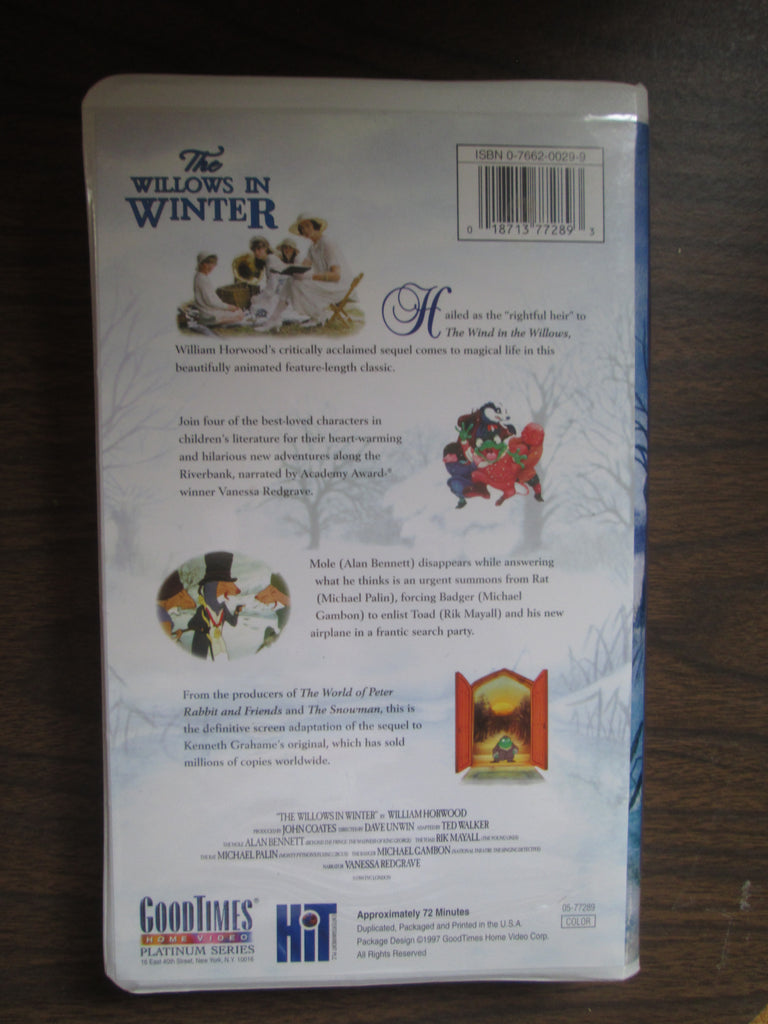 The Willows In Winter VHS 1997 – Fun Stuff Super Store