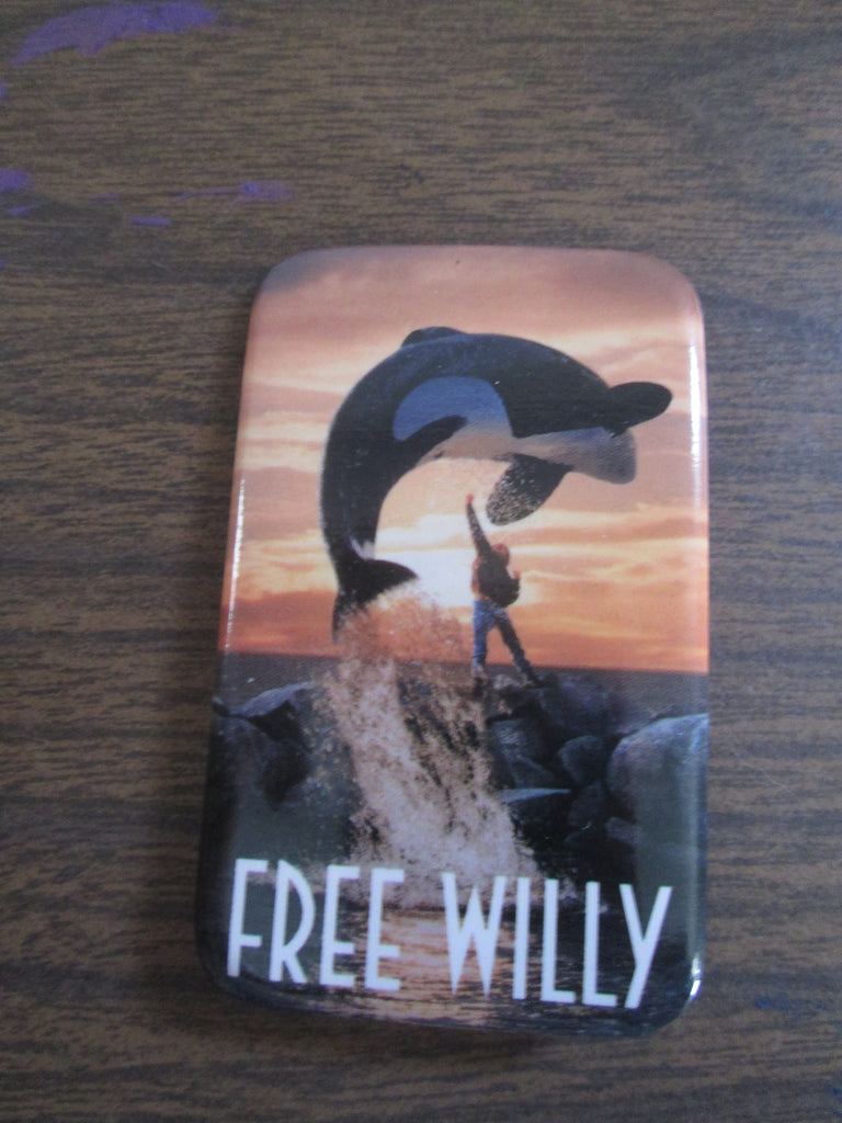 Free Willy Movie Button / Pin – Fun Stuff Super Store