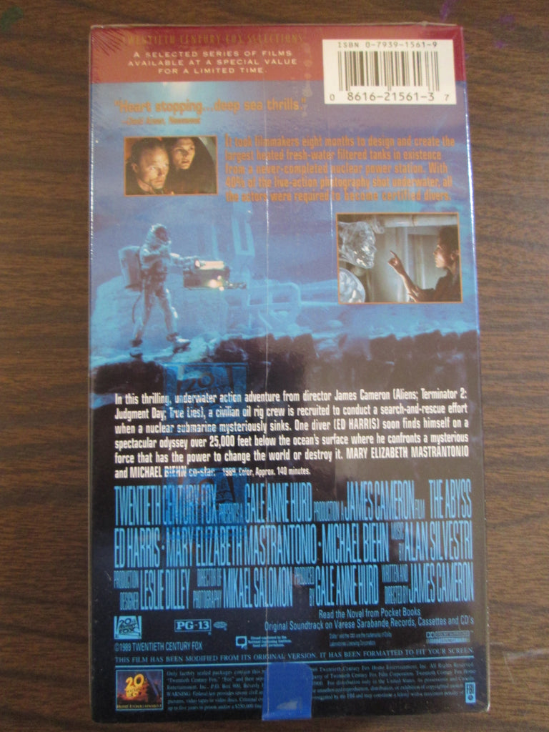 The Abyss Movie Sealed VHS 1989 – Fun Stuff Super Store