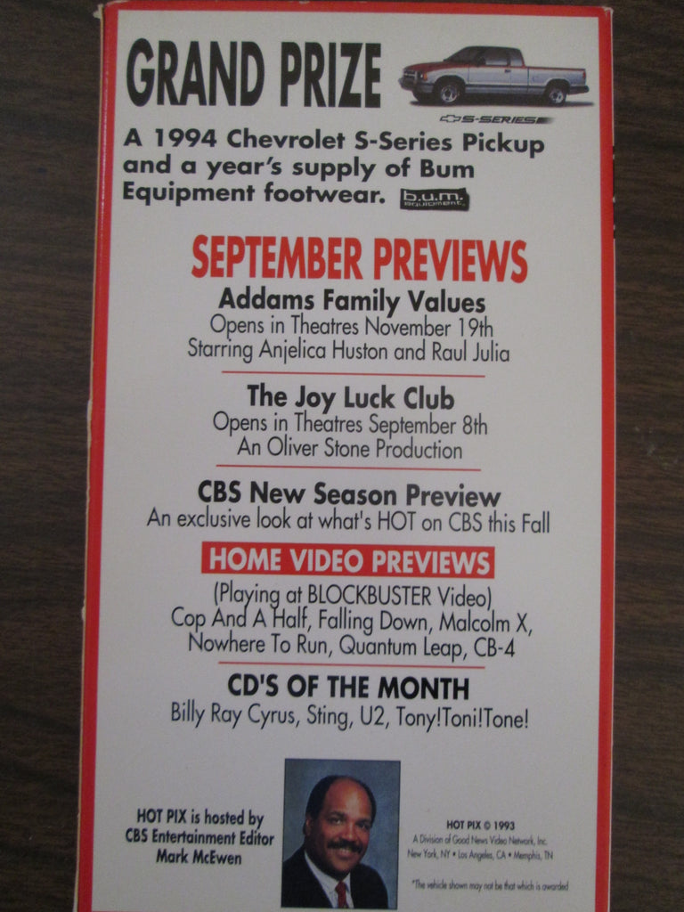 CBS Fall Season Preview VHS 1993 – Fun Stuff Super Store