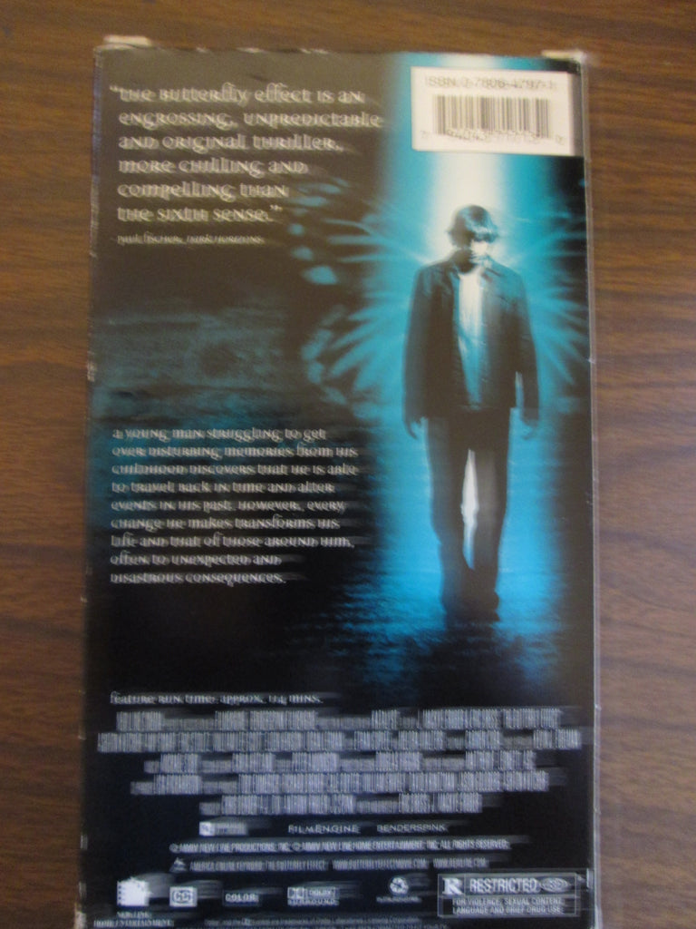 The Butterfly Effect Movie starring Ashton Kutcher & Amy Smart VHS 200 ...