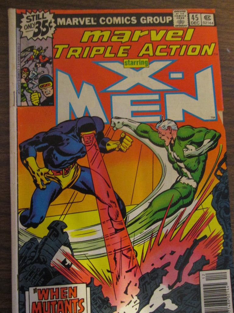 Marvel Triple Action starring the X-Men #45 1978 – Fun Stuff Super Store