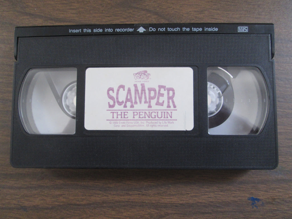 Scamper the Penguin VHS 1989 No Sleeve – Fun Stuff Super Store