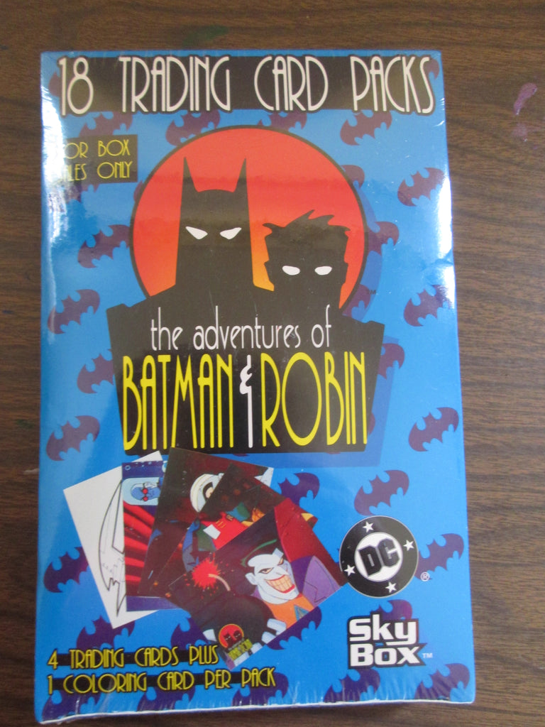 Adventures of Batman & Robin 18 Trading Cards packs Box Set 1996 – Fun ...