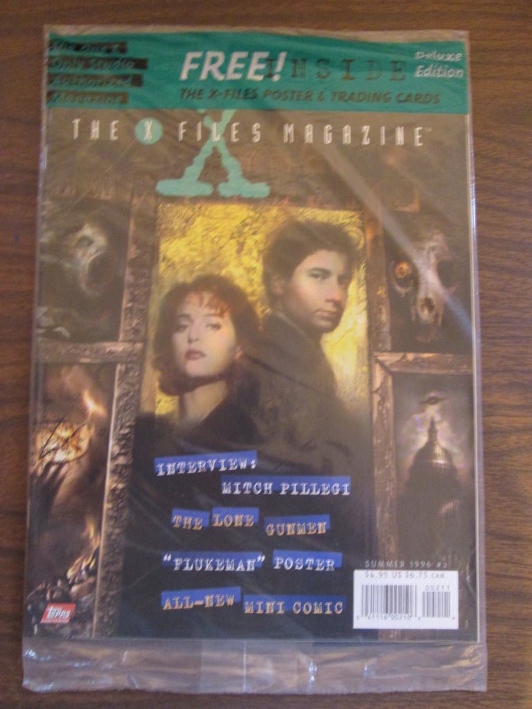 X-Files Magazine #1 & #2 (32 Sealed) – Fun Stuff Super Store