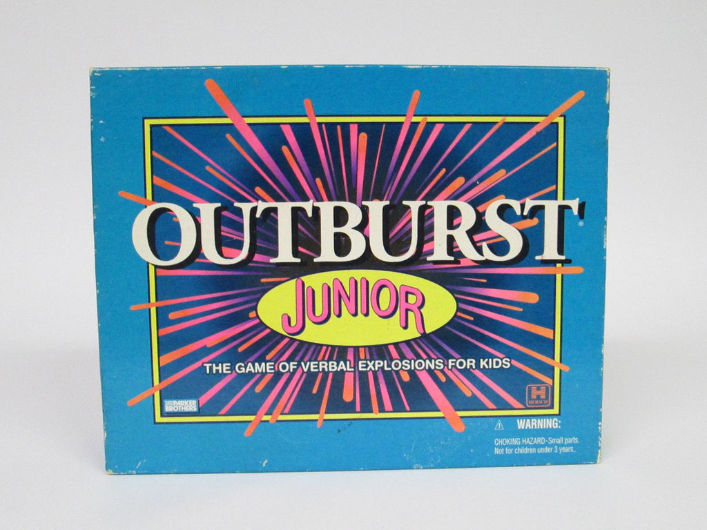 Outburst Jr Game (Parker Brothers)(1989) – Fun Stuff Super Store