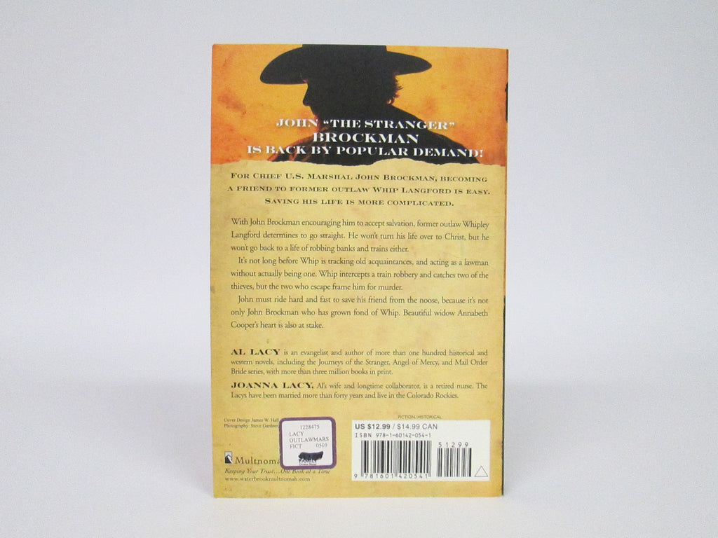 Outlaw Marshal by Al and Joanna Lacy (2009) Return of the Stranger (Bo ...