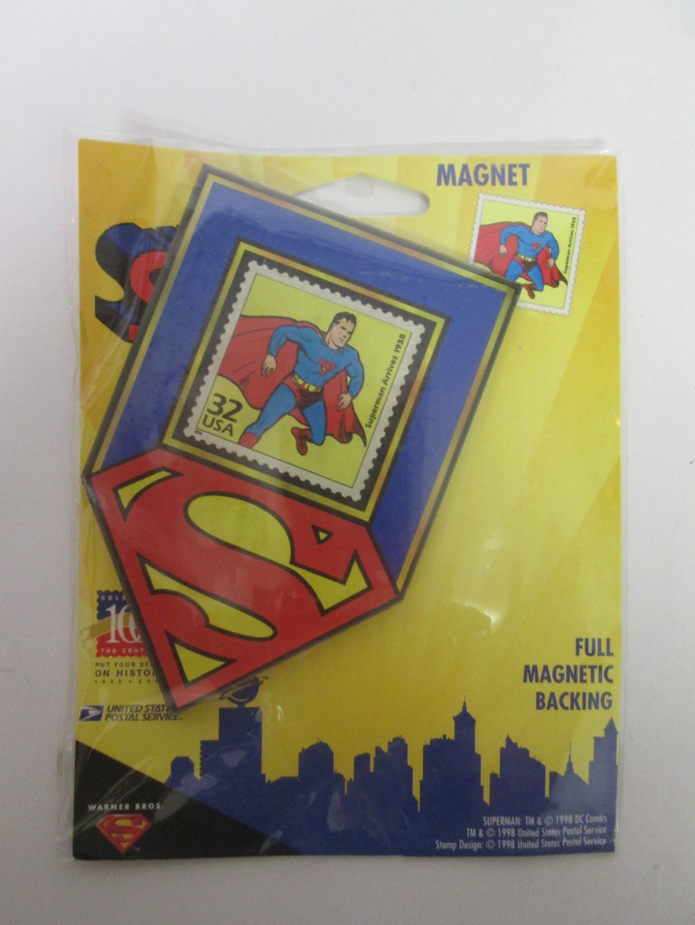 1998 DC Superman Acrylic Magnet Golden Age Image Post Office Release ...