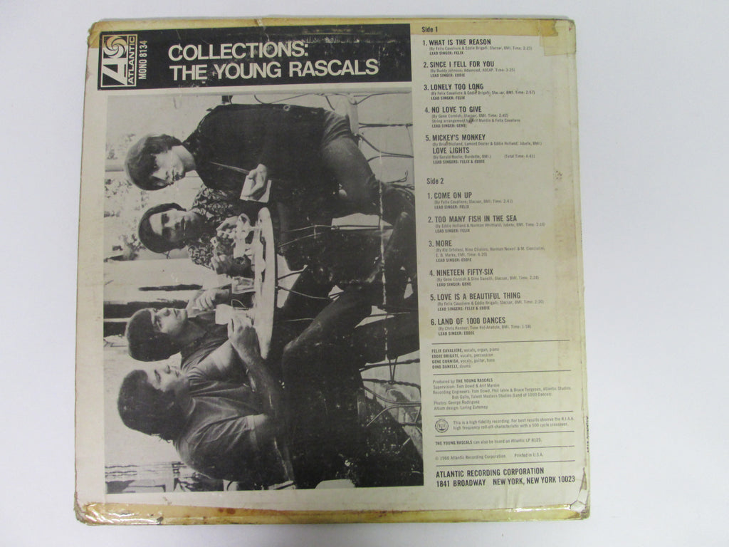 The Young Rascals Collections Record Album Atlantic 1967 – Fun Stuff ...