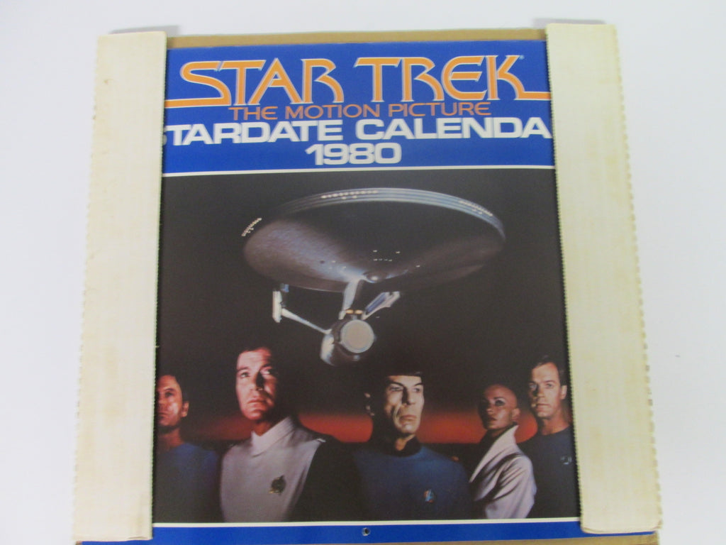 Star Trek The Motion Picture Stardate Calendar 1980 in Original Shippi ...