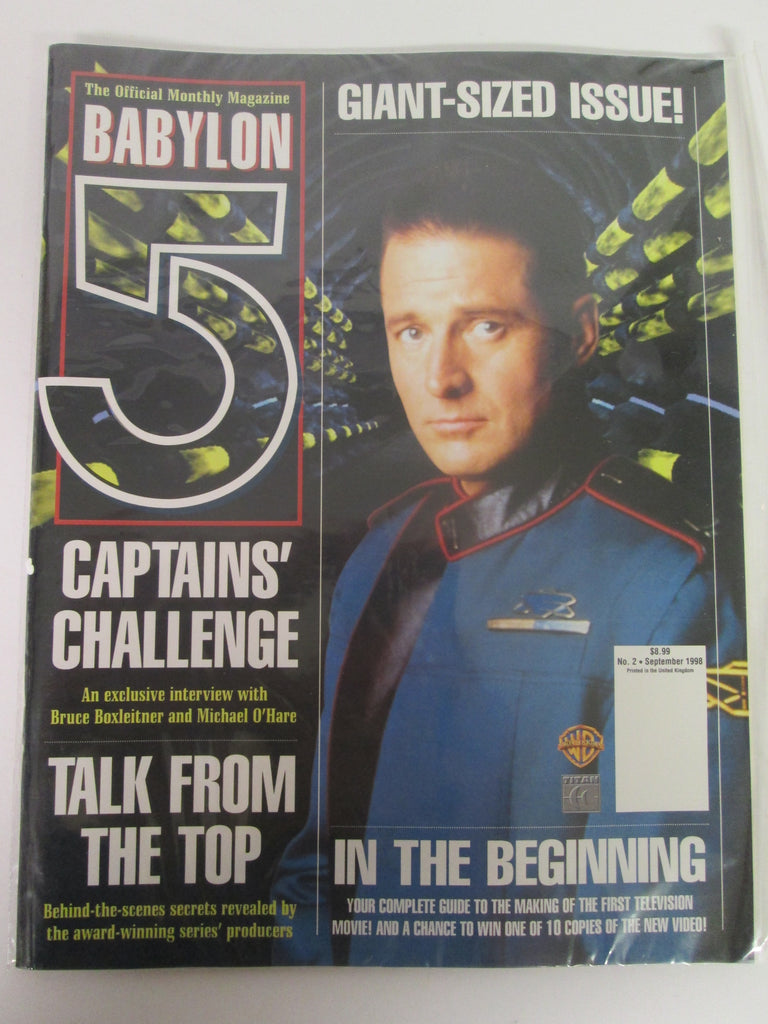 Official Babylon 5 Monthly Magazine #1-3, #1 is sealed – Fun Stuff ...
