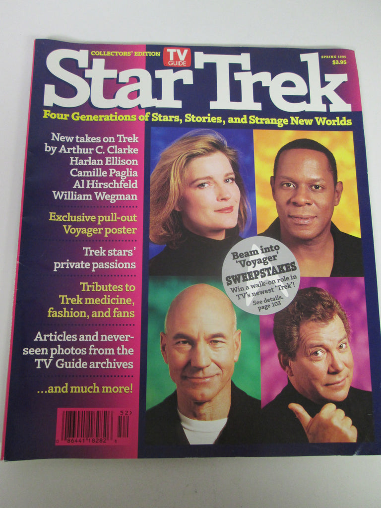 TV Guide Star Trek Four Generations of Stars, Stories & Strange Worlds ...