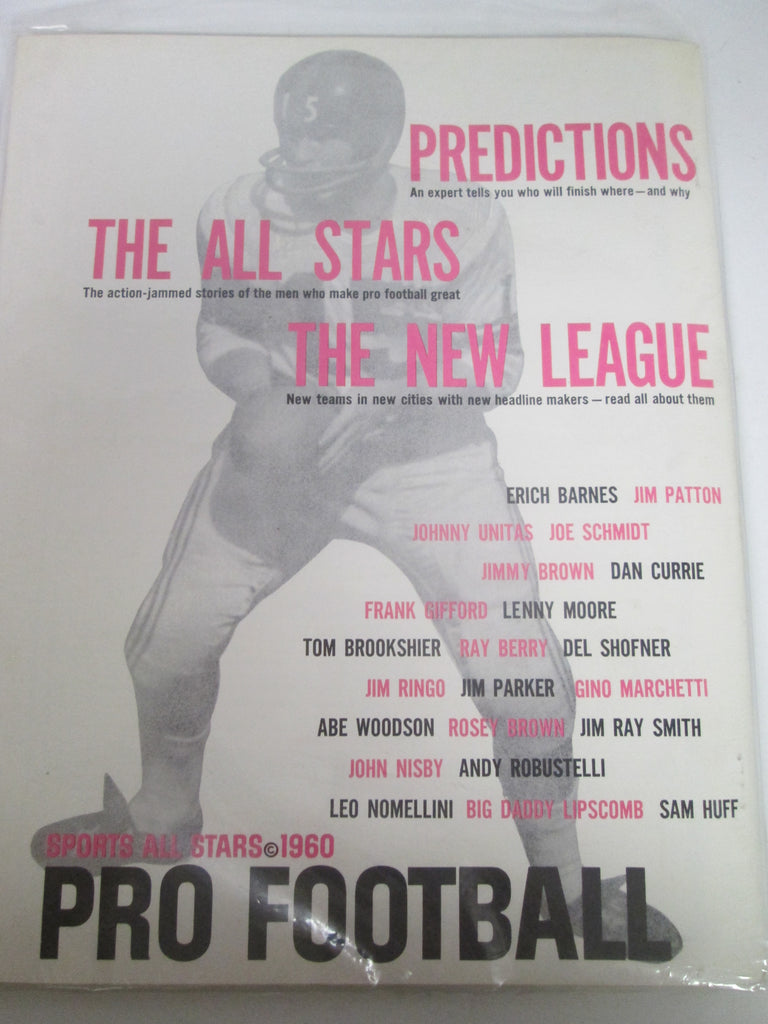 Pro Football Magazine 1960 – Fun Stuff Super Store