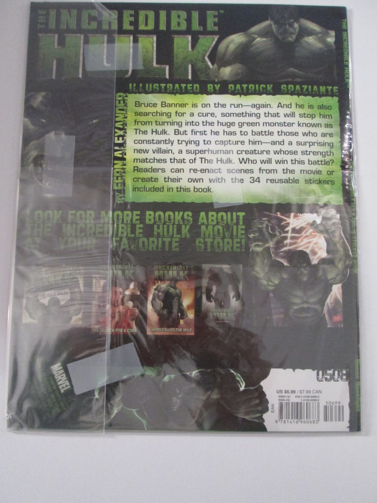 Incredible Hulk Movie Sticker Book includes 34 Stickers – Fun Stuff ...