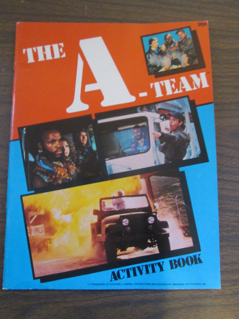 The A-Team Activity Book PB 1983 – Fun Stuff Super Store