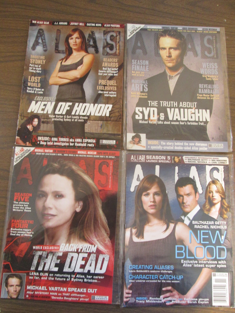 Alias The Official Magazine Complete Set #1-16 with 2005 & 2006 Yearbo – Fun Stuff Super Store